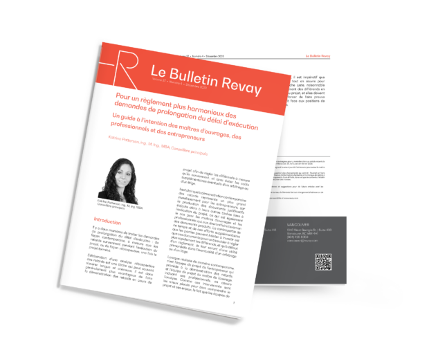 Le Bulletin Revay | Revay | Conseillers en réclamations de construction