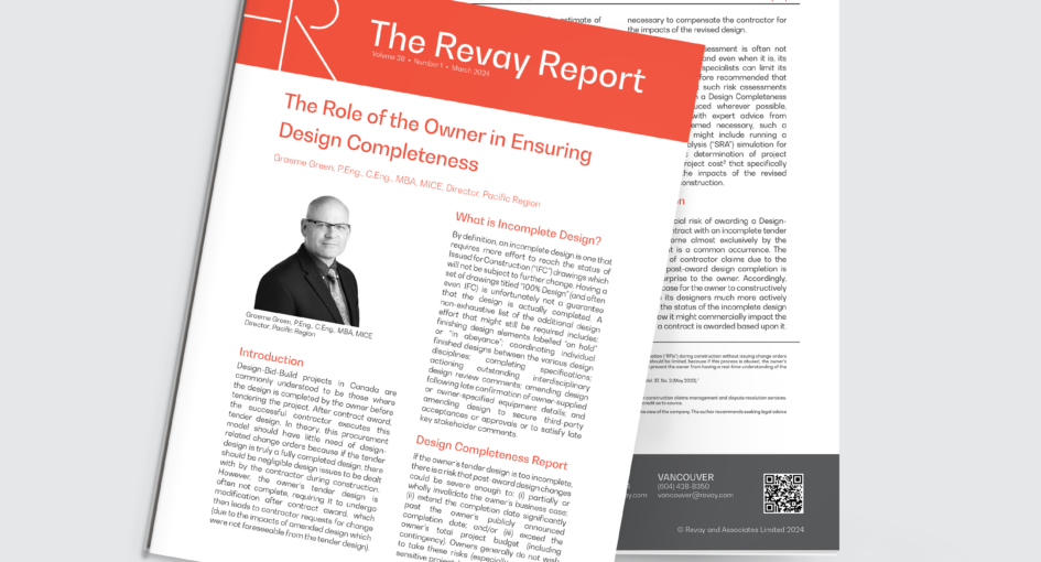 Revay | Construction Claims Consulting Firm